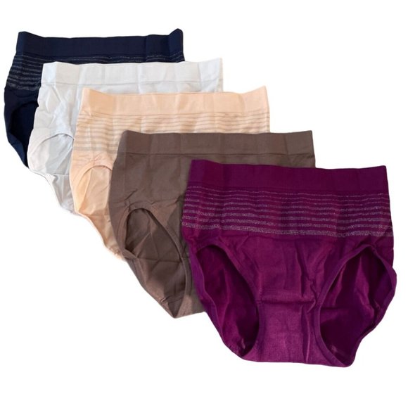 Breezies | Intimates & Sleepwear | Breezies Set Of 5 Seamless Comfort ...